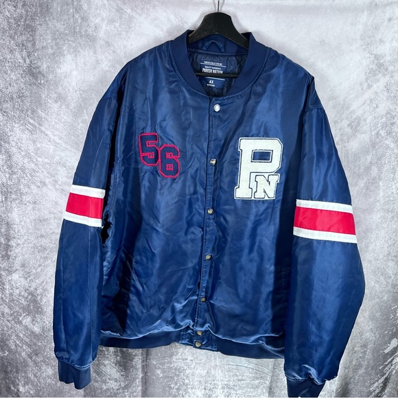 Parish Nation | Jackets & Coats | Parish Nation Satin Bomber Jacket ...